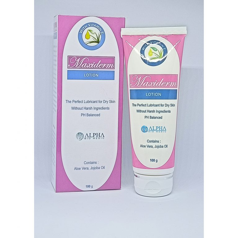 MAXIDERM LOTION (100gram) - Alpha Bio Medic